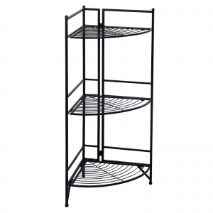 Zimtown Wire Shelving, 3-Tier Free Standing Storage Rack Corner Display ...