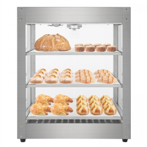 Zimtown Commercial Food Warmer Display 3-Tier 800W Electric bun warmer ...
